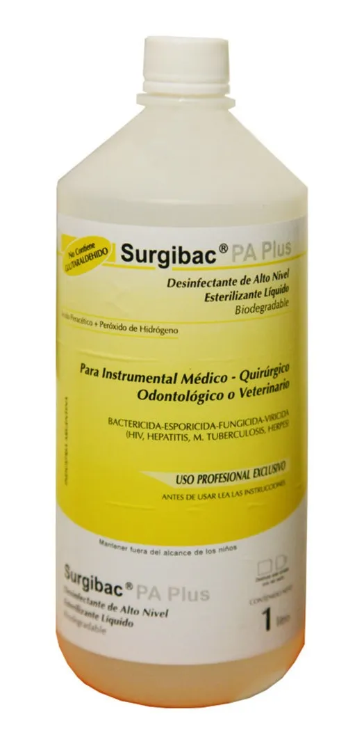Desinfectante PA Plus x 1 litro – Dental Systems